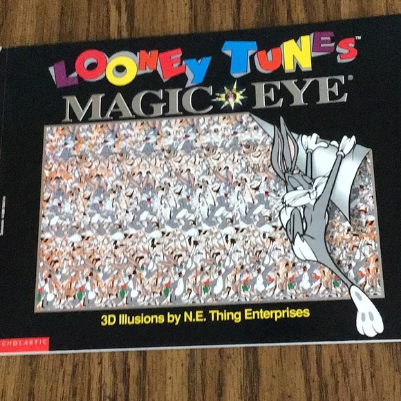 Other | Looney Tunes Magic Eye Book | Poshmark